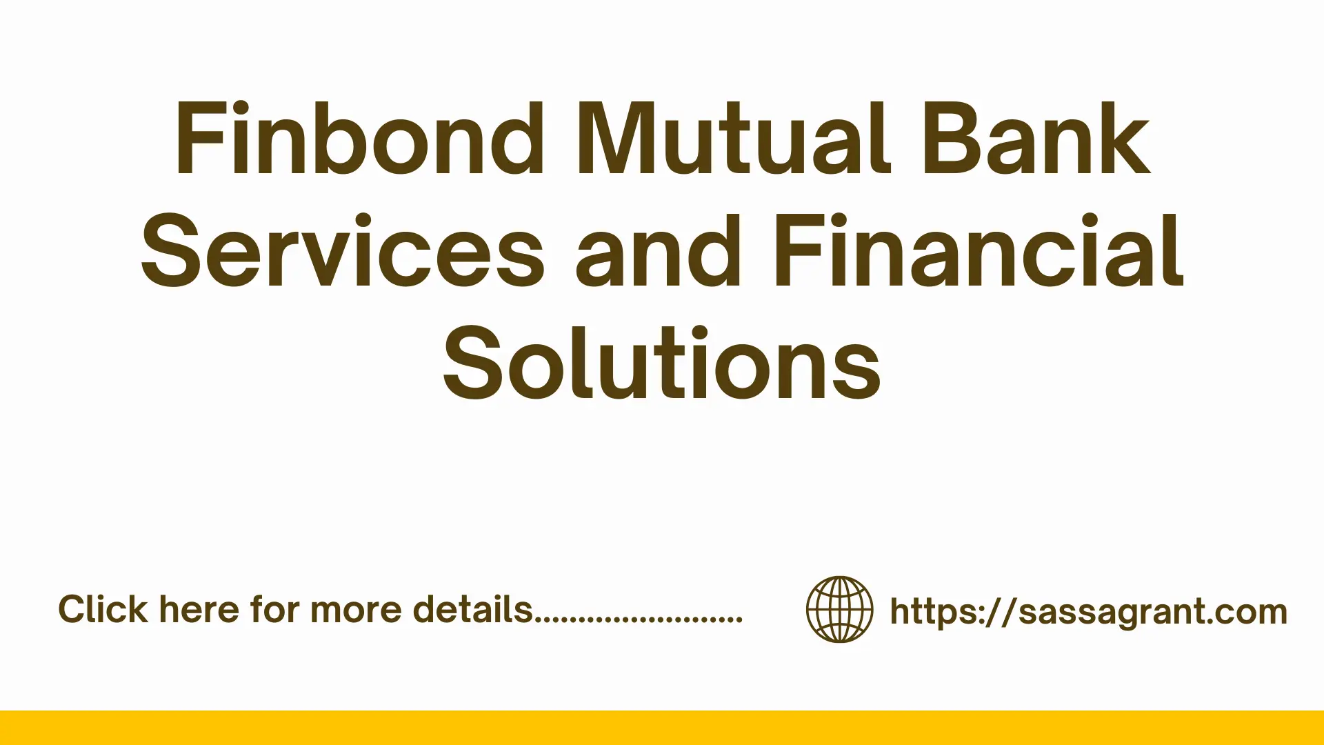 Finbond Mutual Bank Services and Financial Solutions